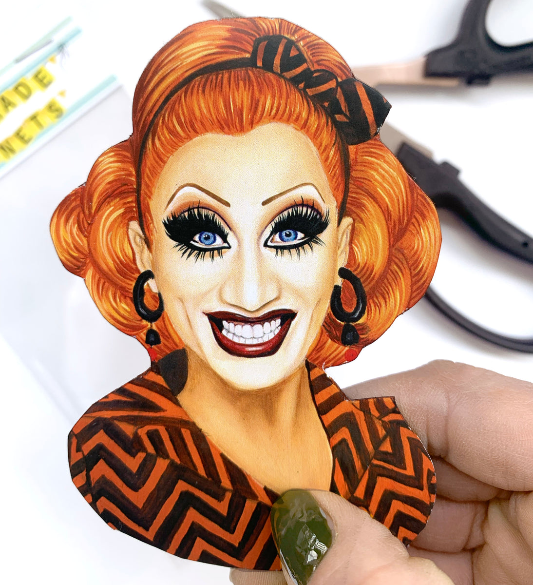 Bianca Magnet - Drag Queen - Single Magnet – The Dolly Shop by Andrea Hooge
