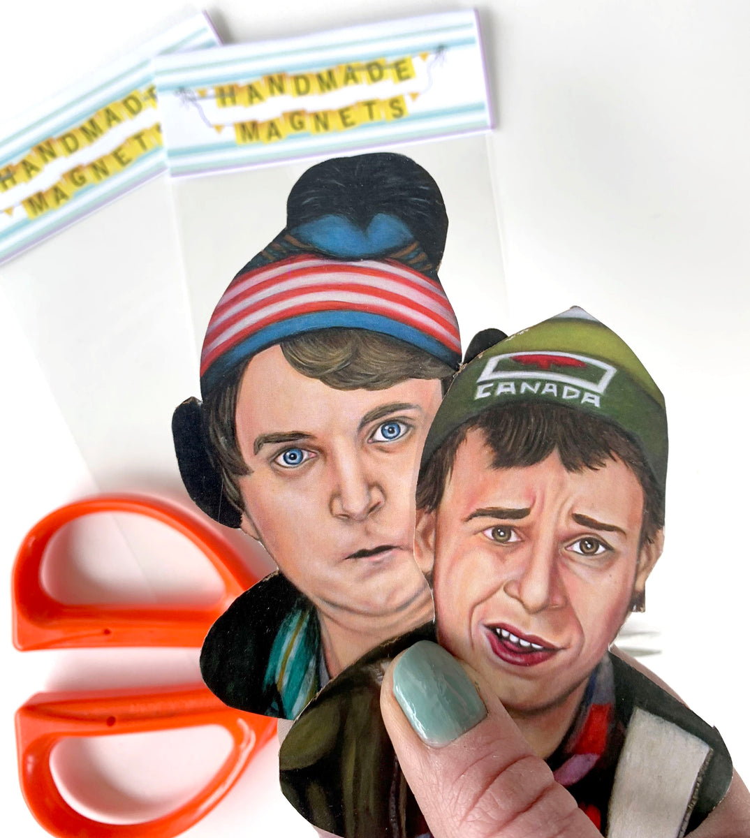 Pop Culture Magnets - Set of 2 – The Dolly Shop by Andrea Hooge